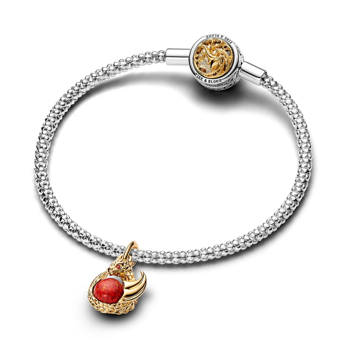 Game of Thrones Dragon Fire Dangle Charm