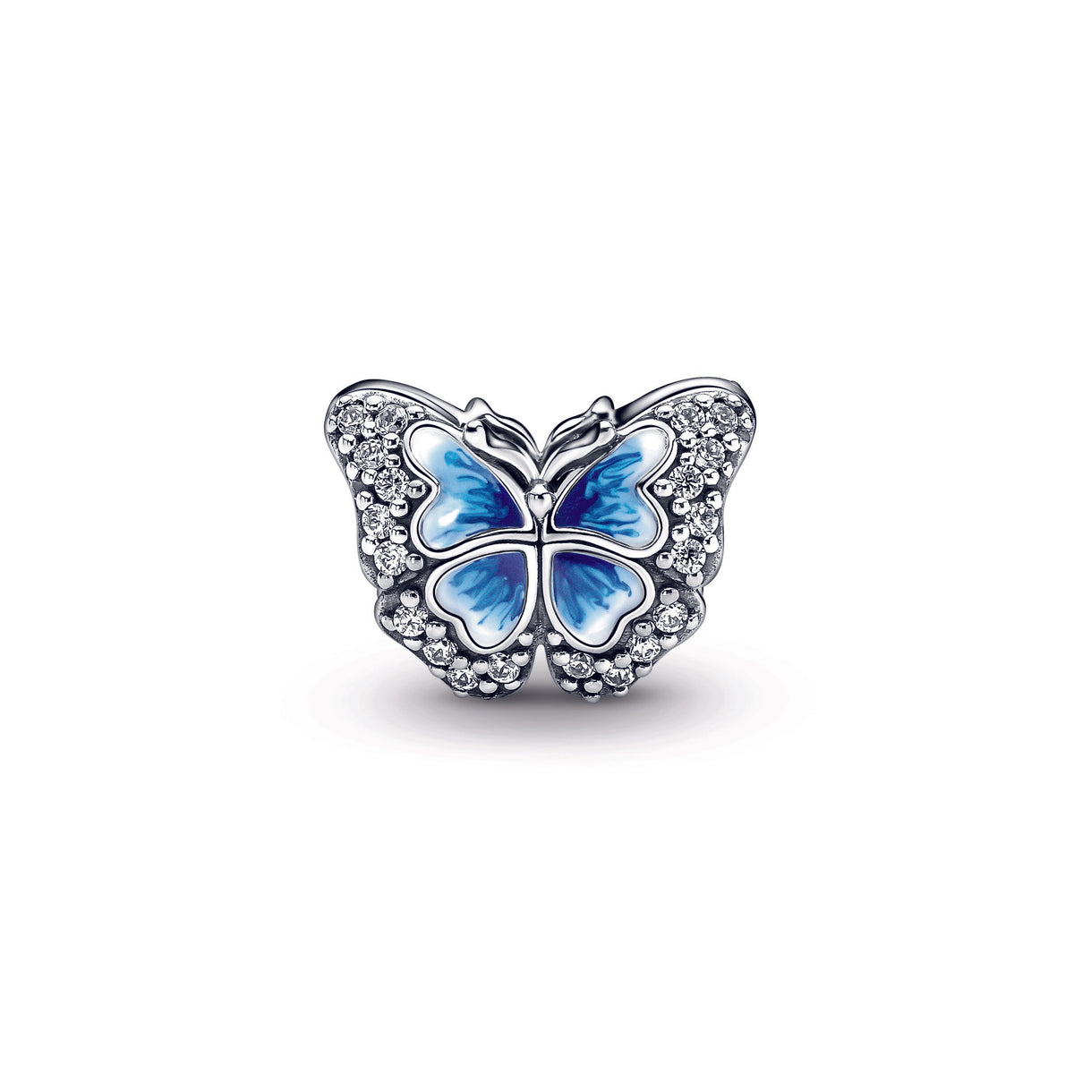 Blue Butterfly Sparkling Charm