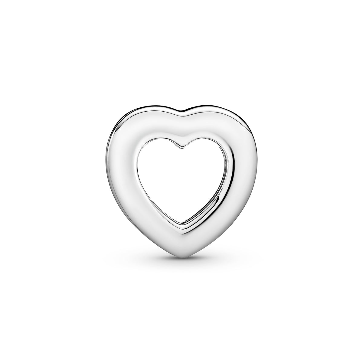 Pandora Logo Heart Clip Charm